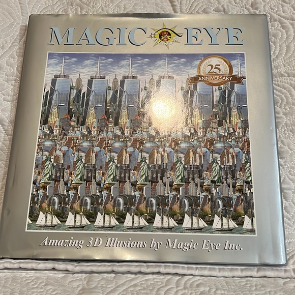 Accents | Magic Eye Amazing 3d Illusions 25th Anniversary Book | Poshmark